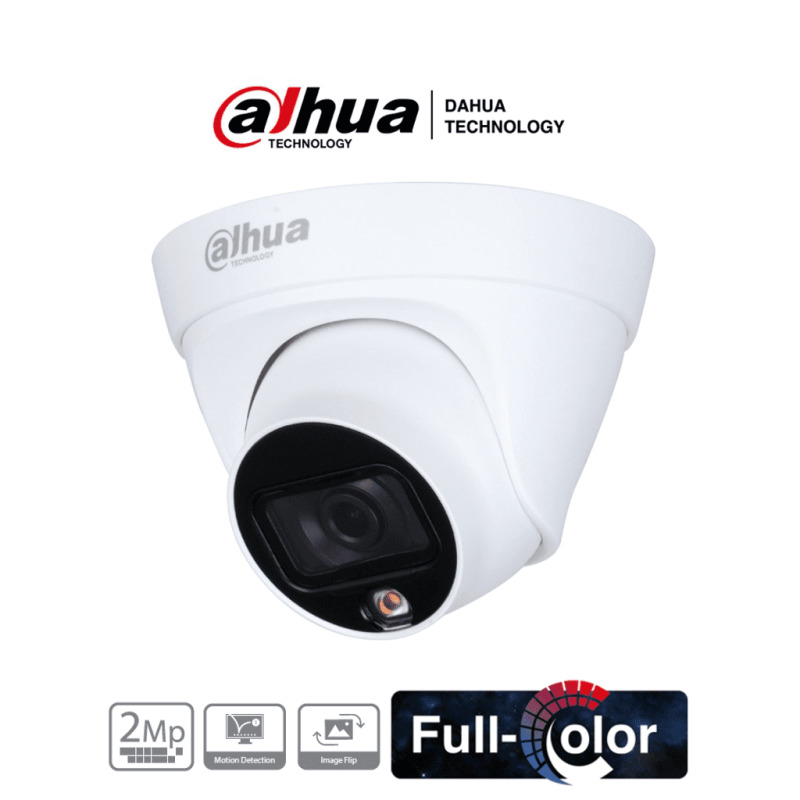 DAHUA IPC-HDW1239T1-LED-S4 - Camara IP Domo Full Color 2 Megapixeles ...